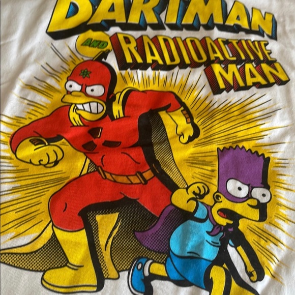 Shirts | The Simpsons Radioactive Man W Bartman Tshirt | Poshmark